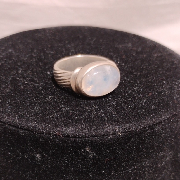 925 Moonstone | Jewelry | Vintage Elegant 925 Sterling Silver Moonstone ...